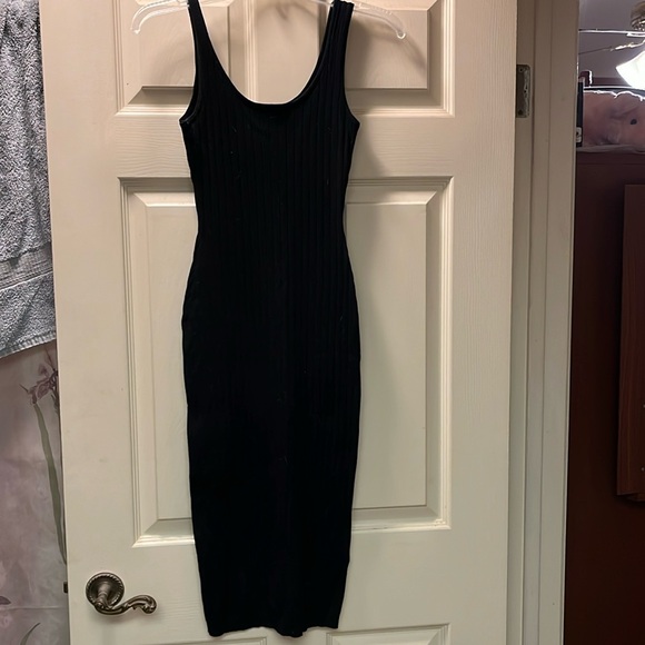 Windsor | Dresses | Windsor Sweater Type Dress Black Size L Unworn New ...